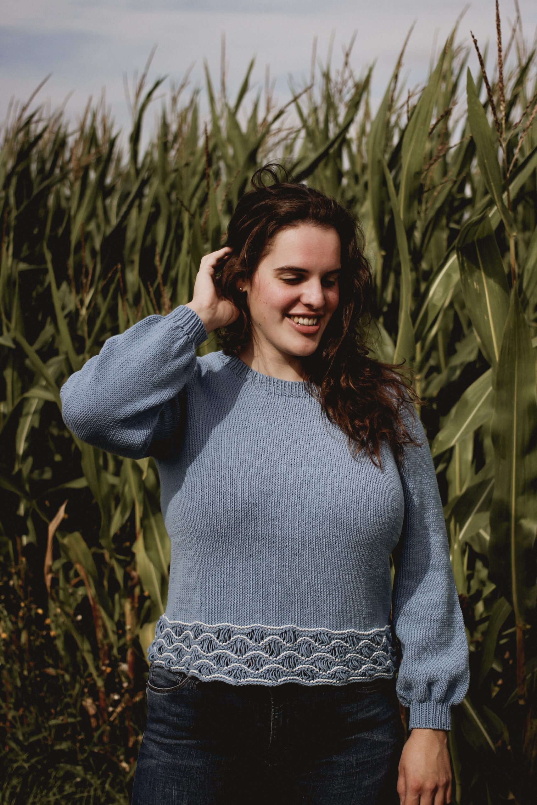 By The Sea Sweater English PDF Pattern - Chai Crafts