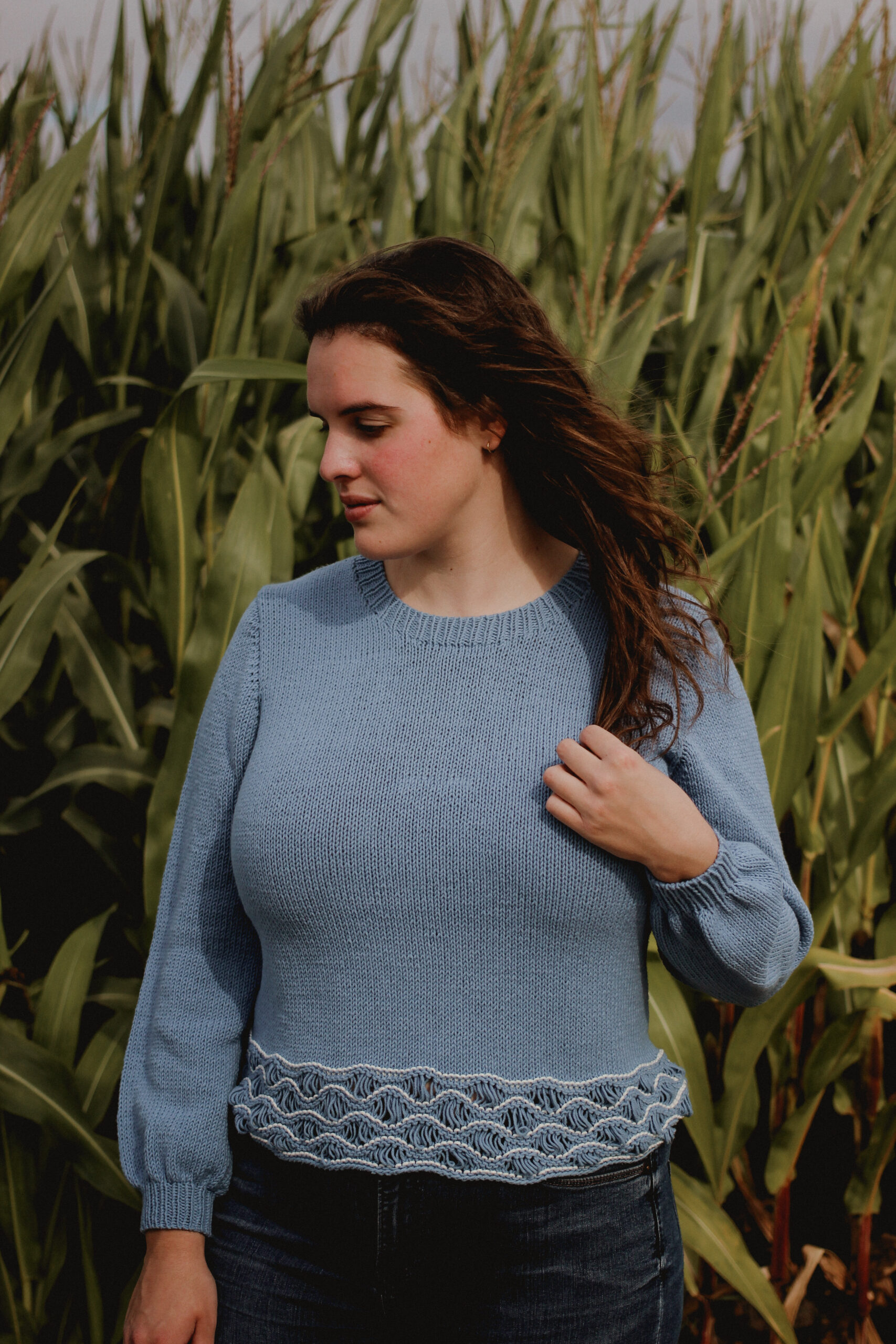 By The Sea Sweater English PDF Pattern - Chai Crafts